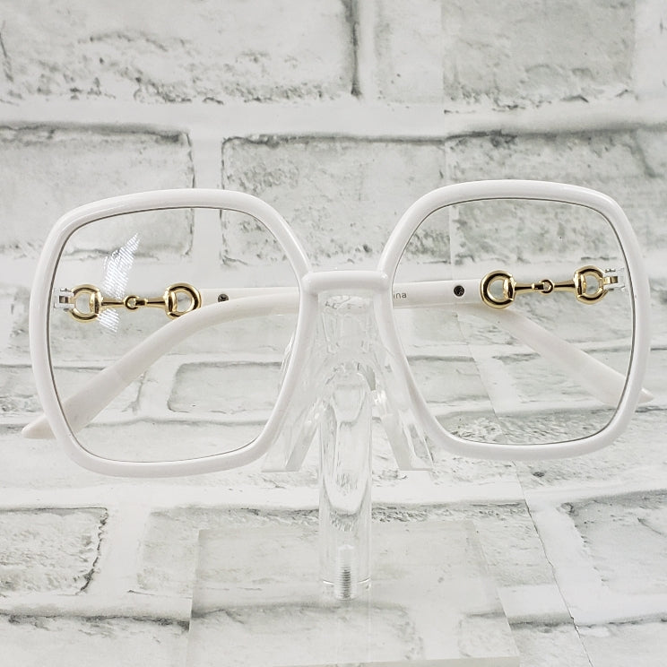 "Maya" Clear Lens Glasses – Bourgeois Pineapples